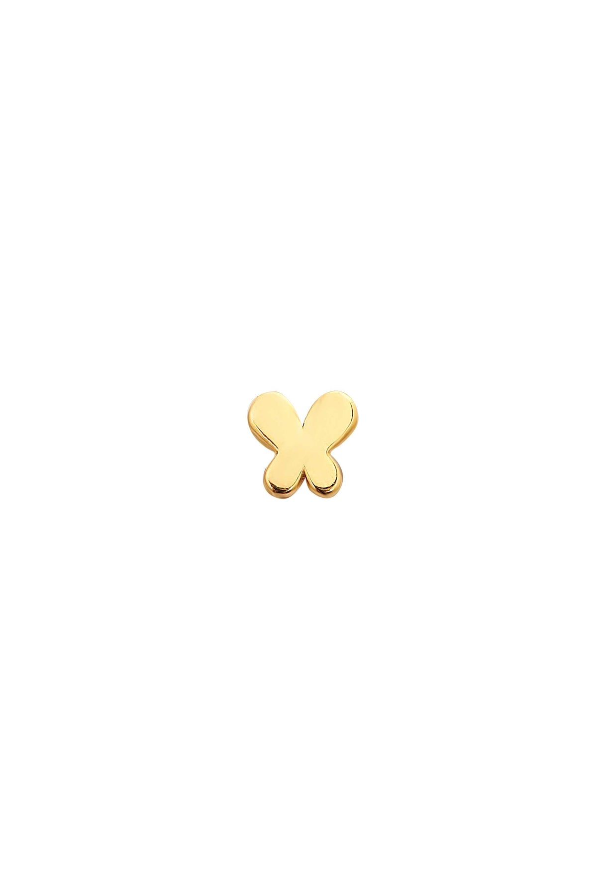 14K Gold Butterfly Piercing – Robere's Jewelry